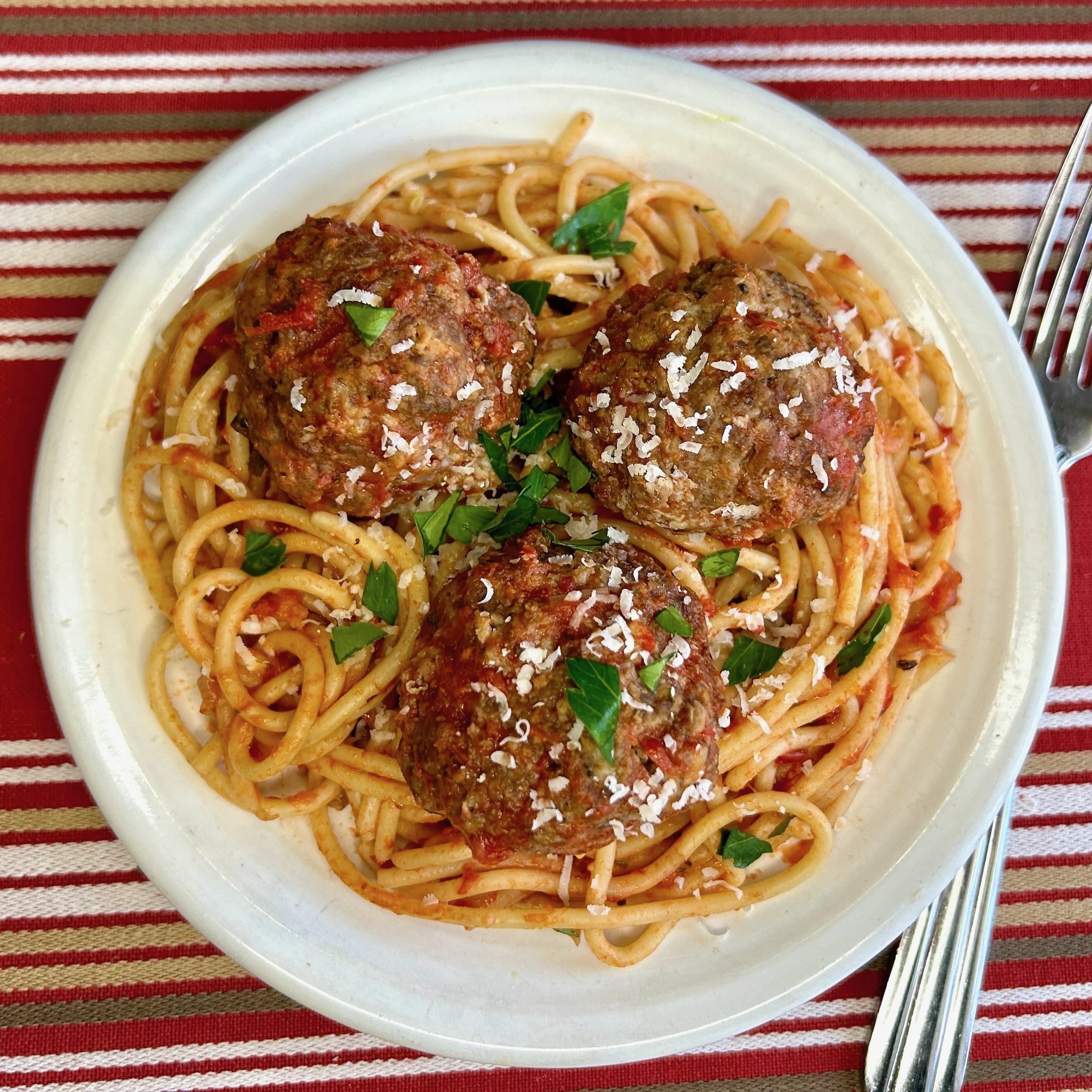 Spaghetti and Meatballs - More Please by margie